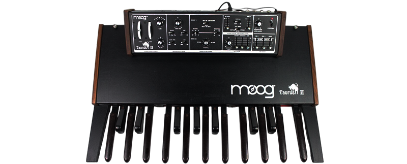 MOOG - TAURUS II - VIRTUAL SYNTHESIZERS