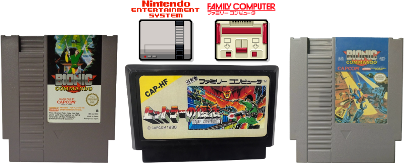 BIONIC COMMANDO - NES - VIRTUAL SYNTHESIZERS