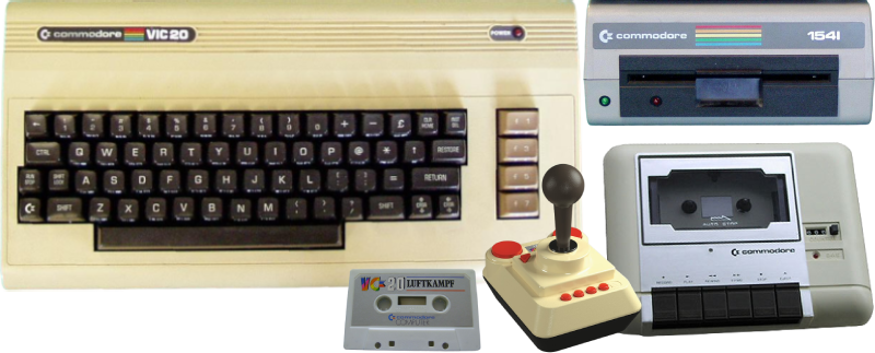 COMMODORE - VIC-20 REV.1 - VIRTUAL SYNTHESIZERS