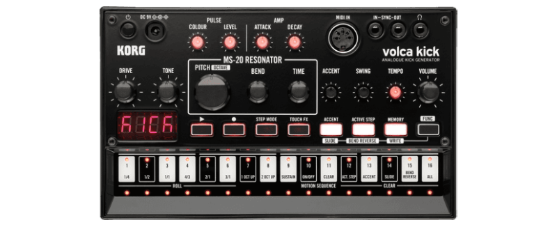 KORG - VOLCA KICK - VIRTUAL SYNTHESIZERS