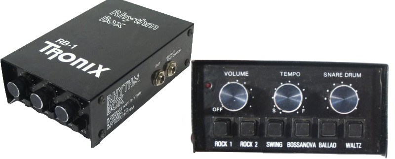 TRONIX - RHYTHM BOX RB-1 - VIRTUAL SYNTHESIZERS